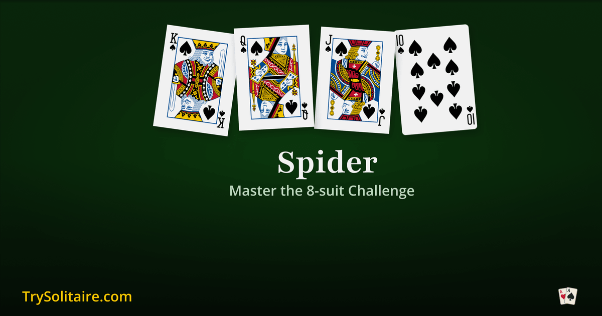 Spider Solitaire: Rules & Winning Strategy (2026)