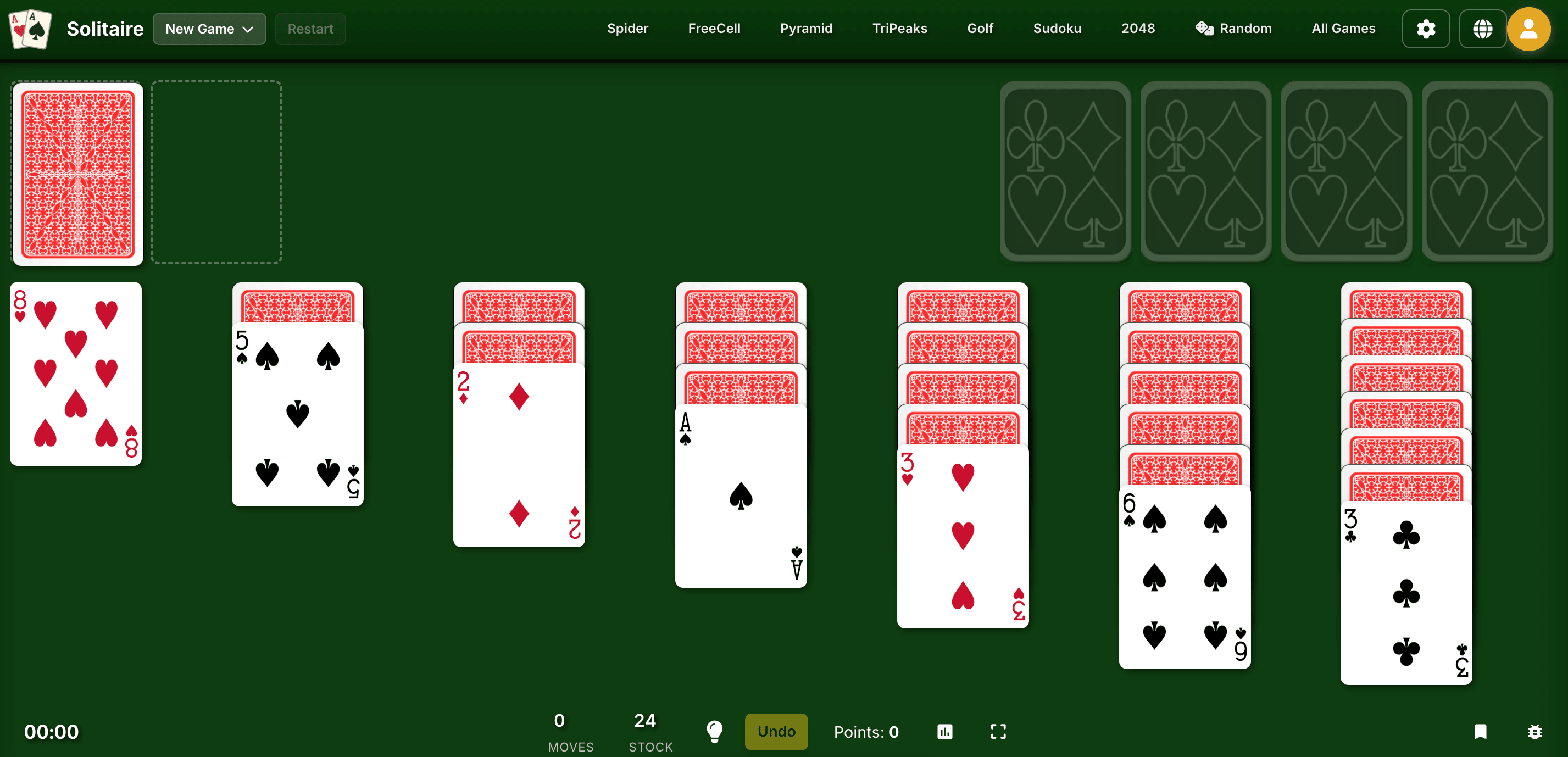 Play Free Solitaire Games Online | 100% Ad-Free - TrySolitaire